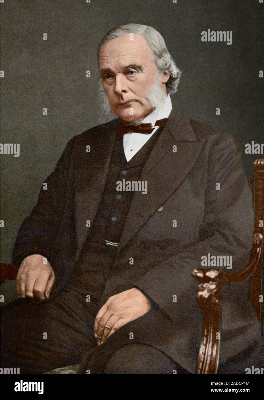 Lord Joseph Lister (1827-1912), English surgeon and pioneer of ...