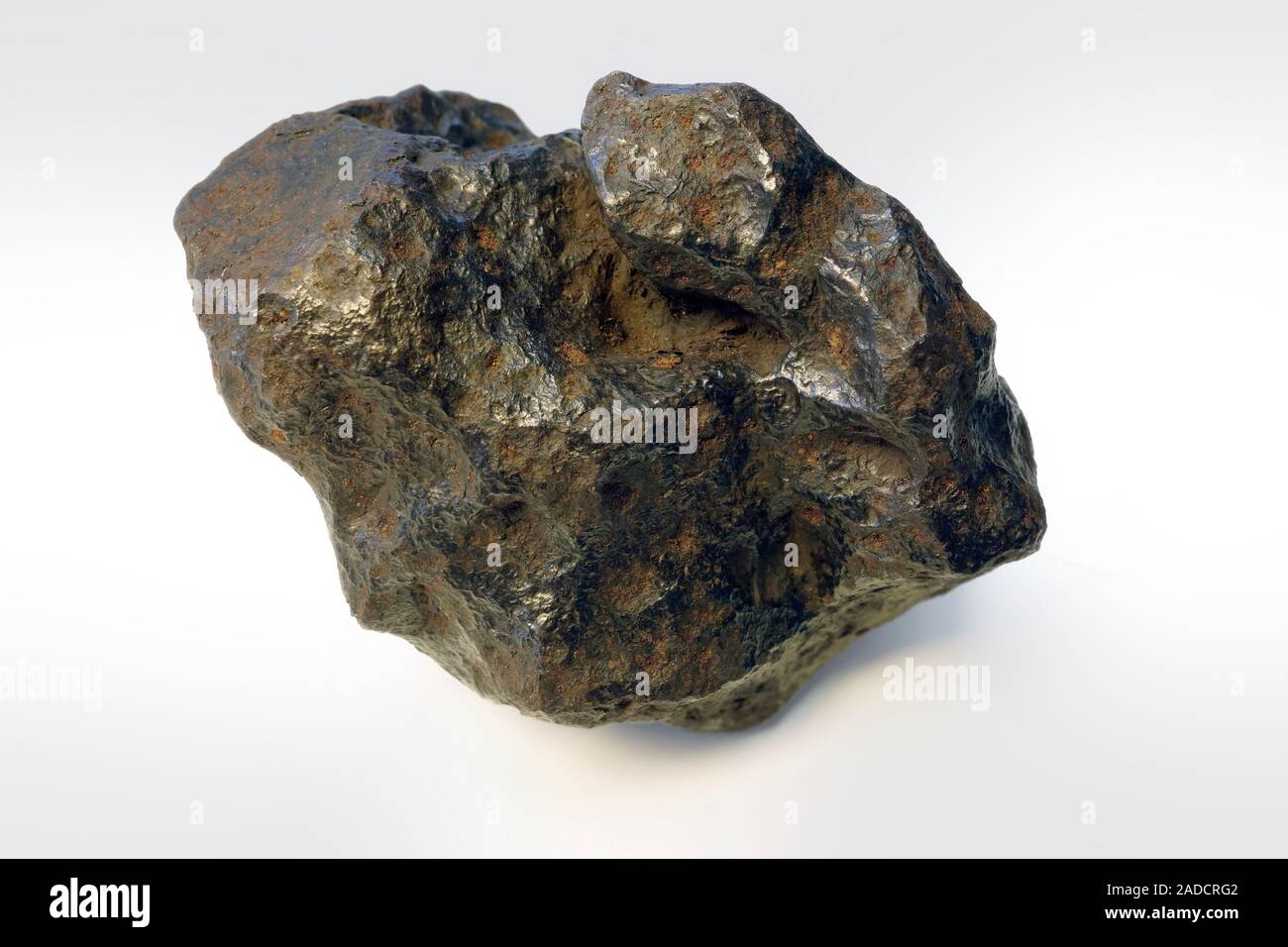 Campo del Cielo meteorite fragment. This is a fragment of an iron ...