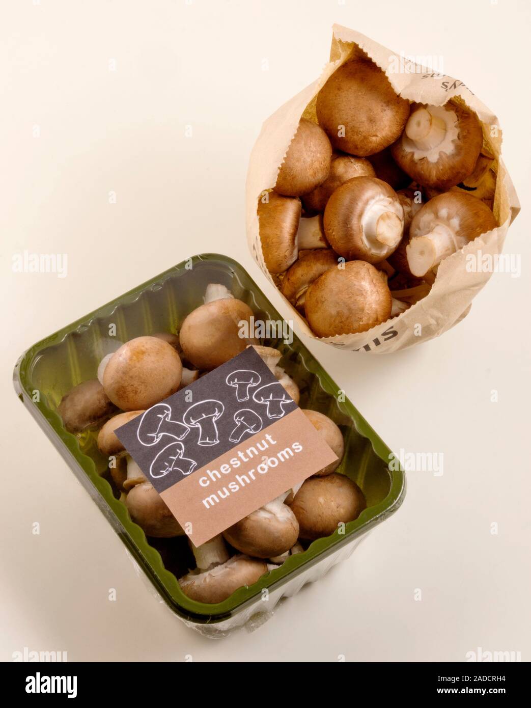 Typical plastic container used in food packaging to protect and ...