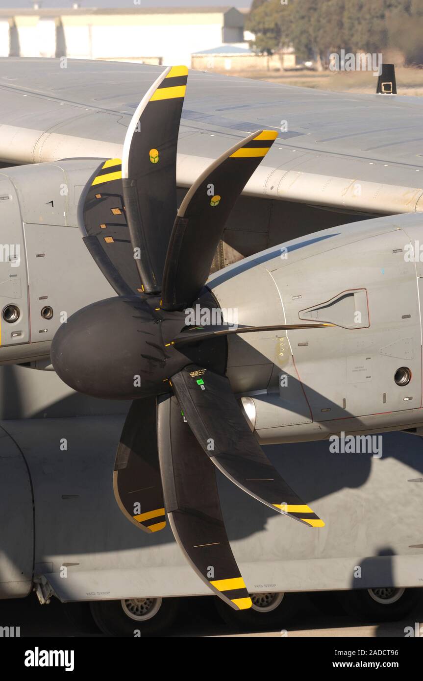 First-flight landing of the first Airbus A400M flight-test aircraft at ...