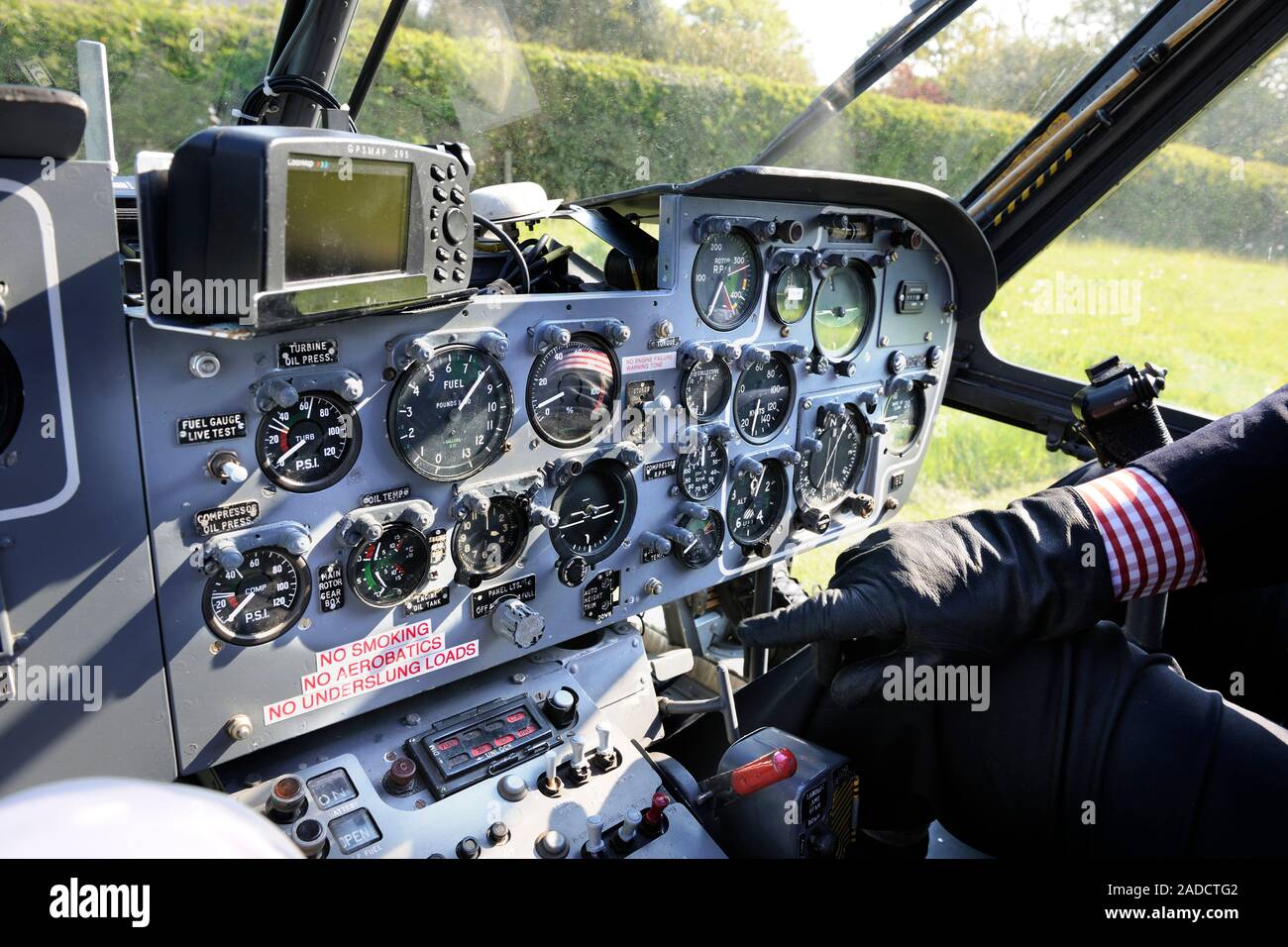 Starting a Westland Wasp Mk-1B parked near Christchurch, Dorset, UK ...