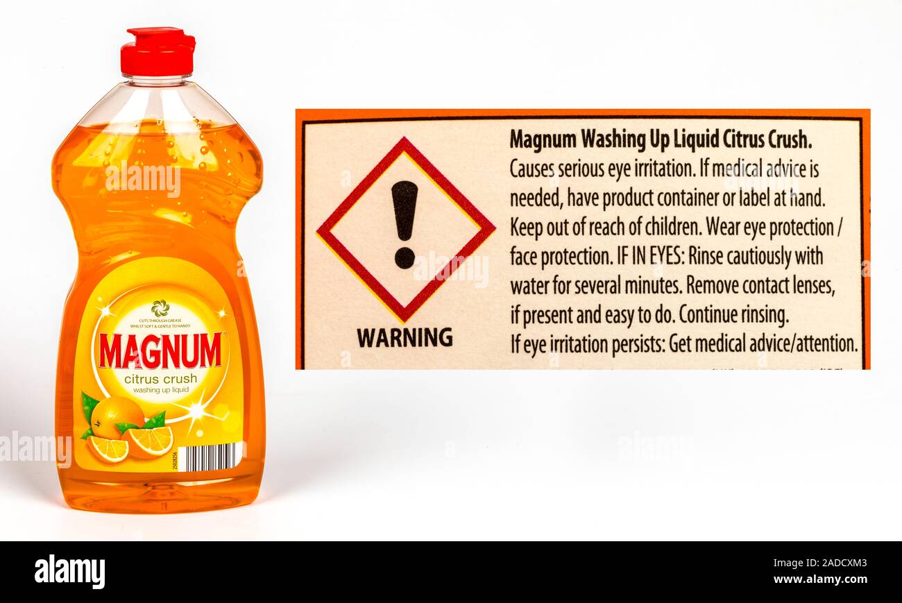 The ingredients of this domestic chemical require it to carry a UN ...