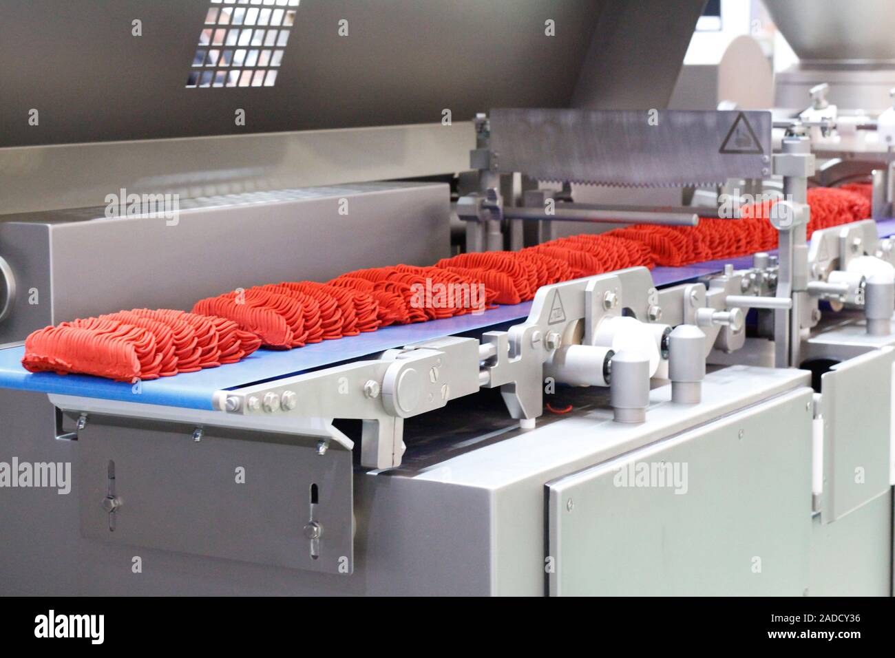 Molding system for the production of meat products at the factory. The ...