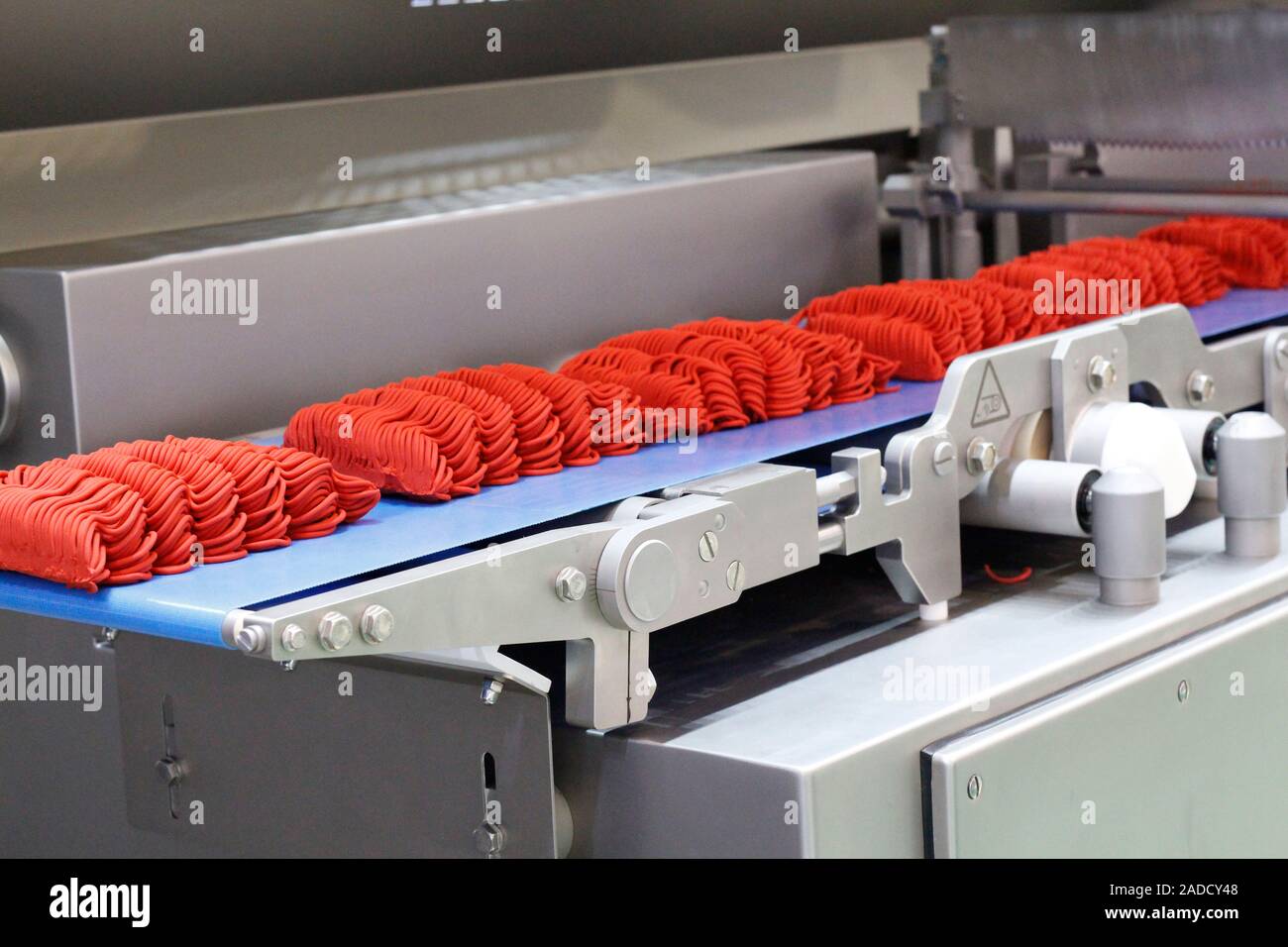 Molding system for the production of meat products at the factory. The ...
