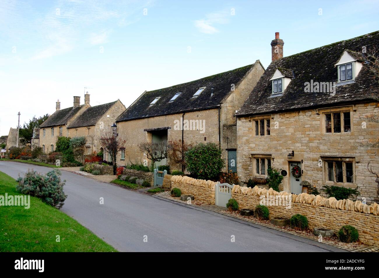 Winter in Longborough, A Cotswold village near Stowe-on-the -Wold ...