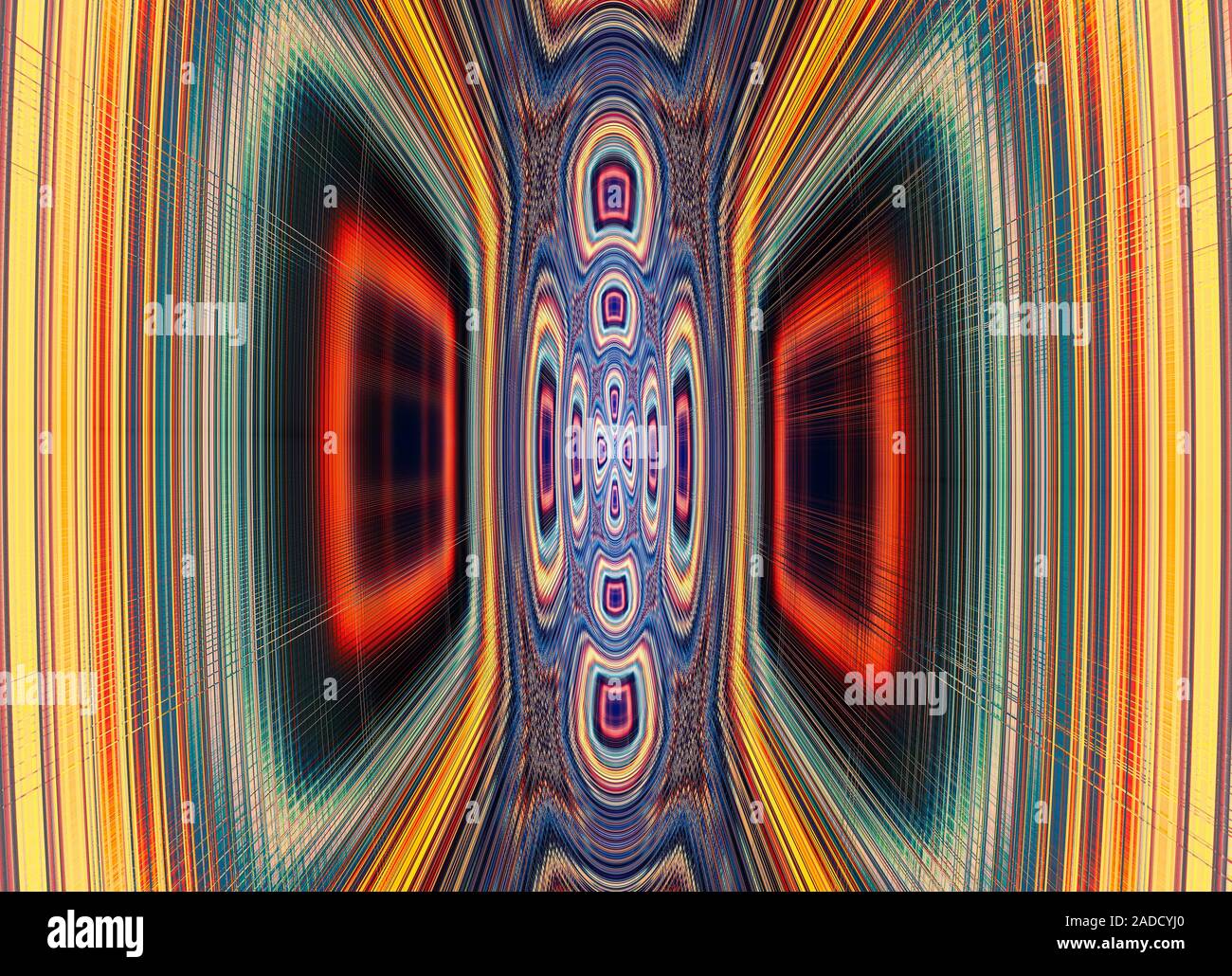 Conceptual fractal illustration of supersymmetry. Supersymmetry (SUSY ...