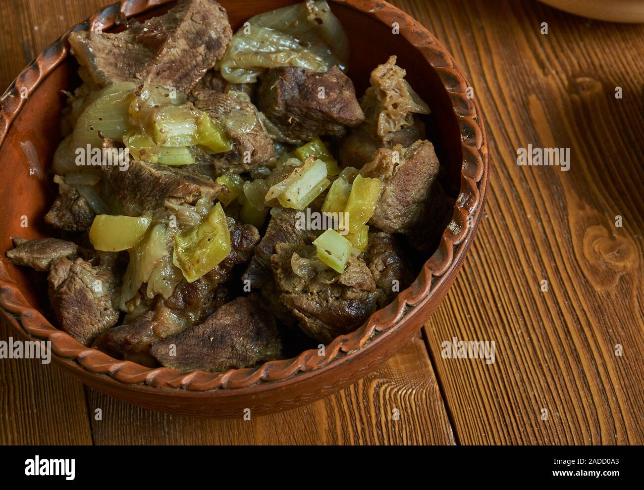 Makobe , Goat stew, Congolese cuisine, Traditional assorted African ...