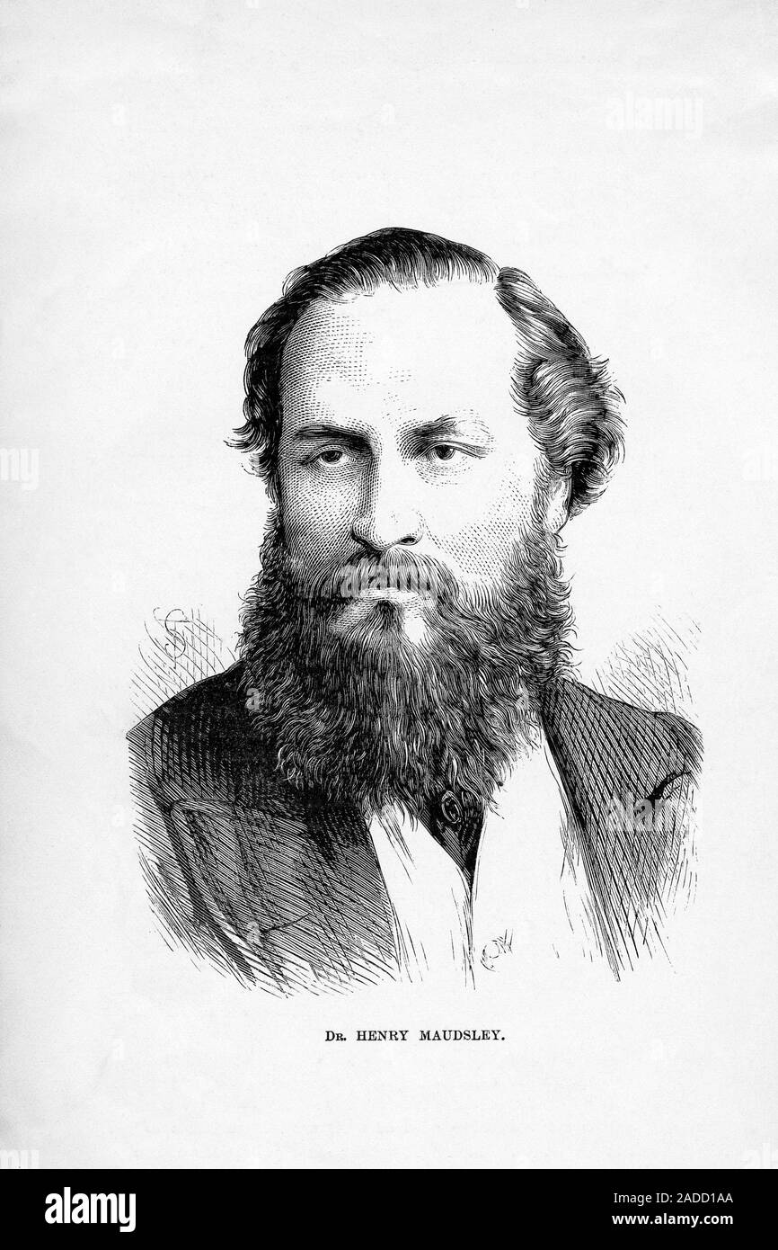 Henry Maudsley (1835-1918), British psychiatrist and physician ...