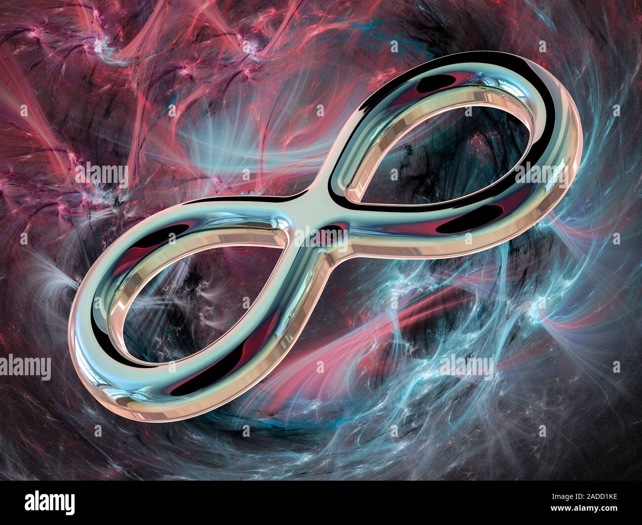 Infinity symbol, computer illustration Stock Photo - Alamy