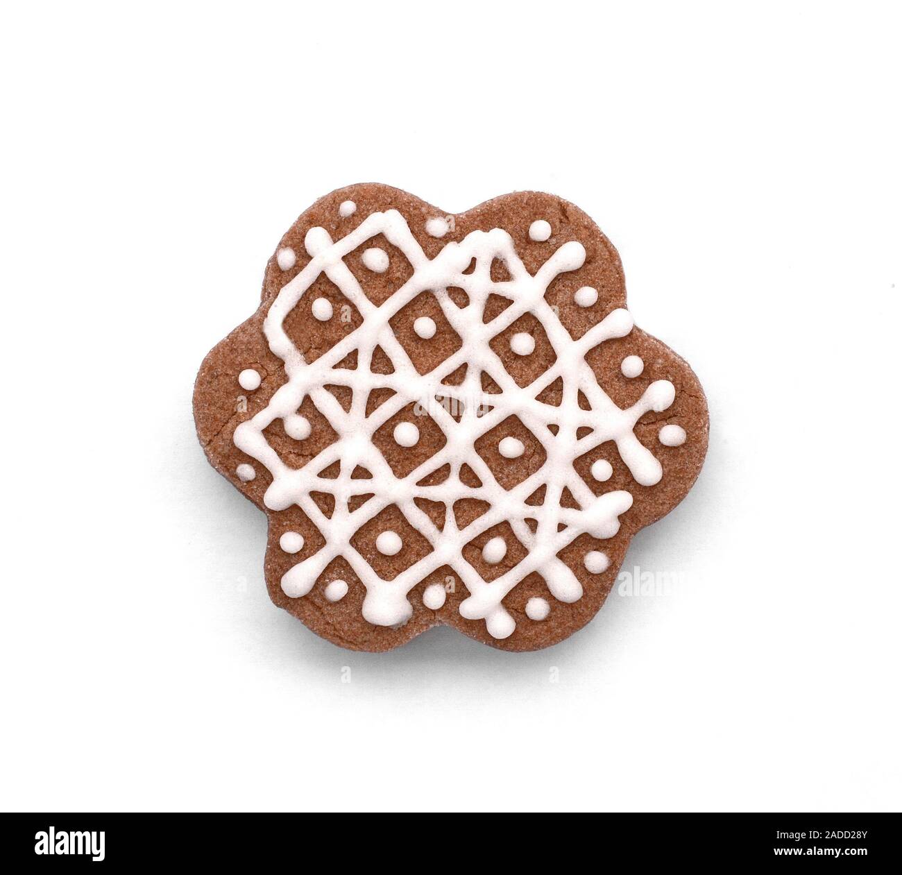 gingerbread isolated on white background Stock Photo - Alamy