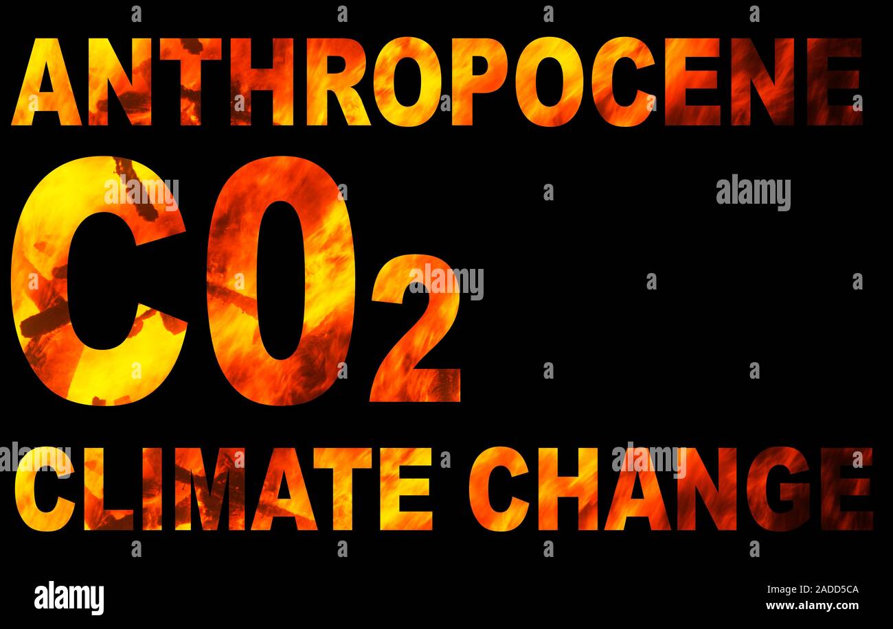 Anthropocene, climate change Stock Photo - Alamy