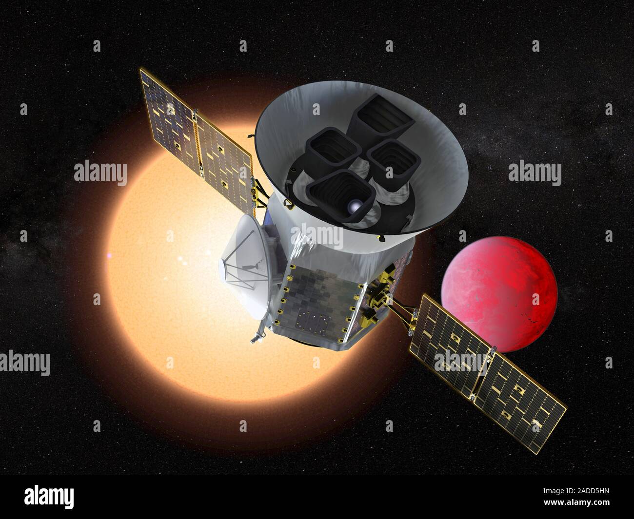 Transiting Exoplanet Survey Satellite Tess With An Exoplanet