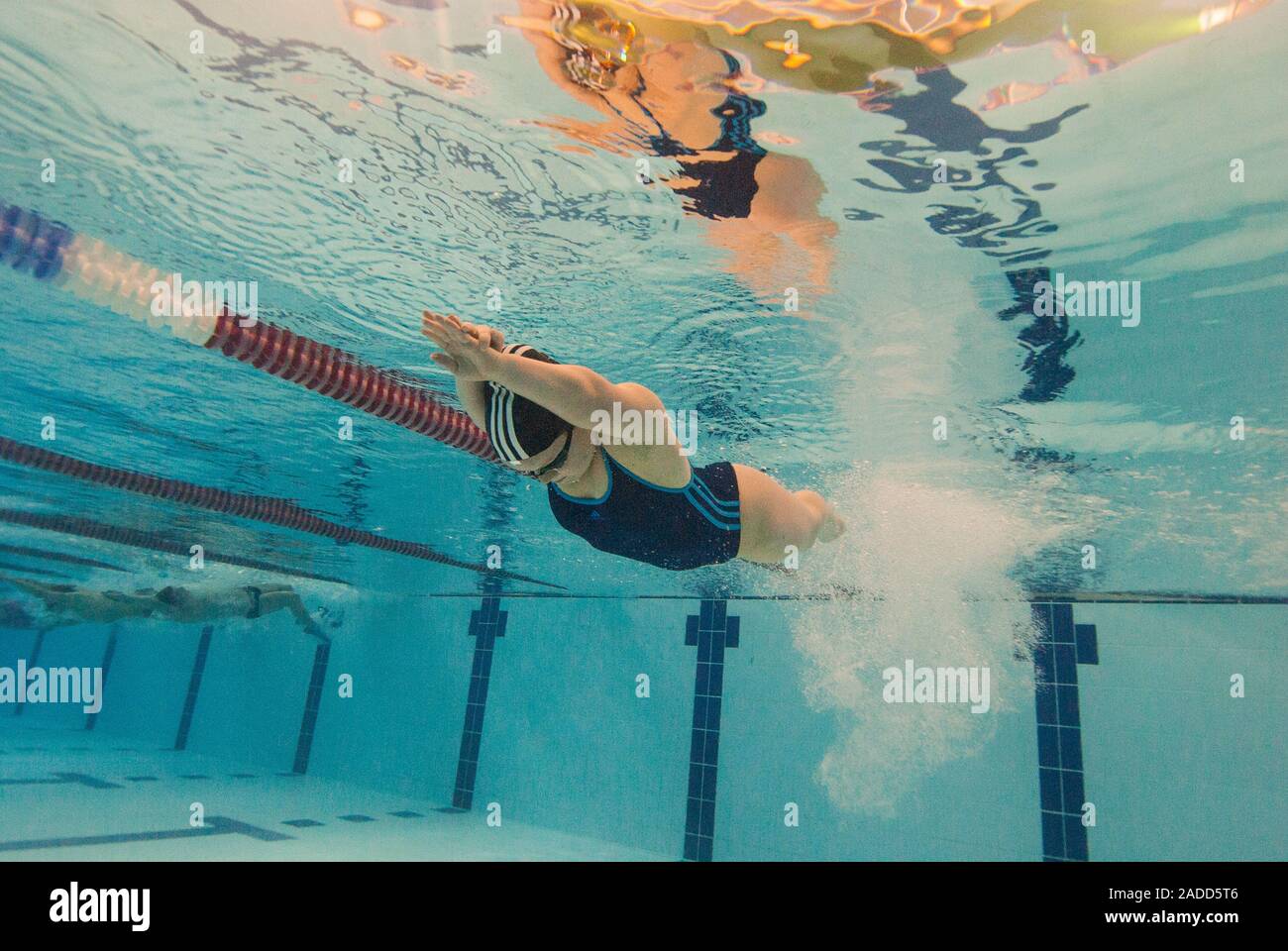 Ellie Simmonds Born 1994 British Paralympian Swimmer During
