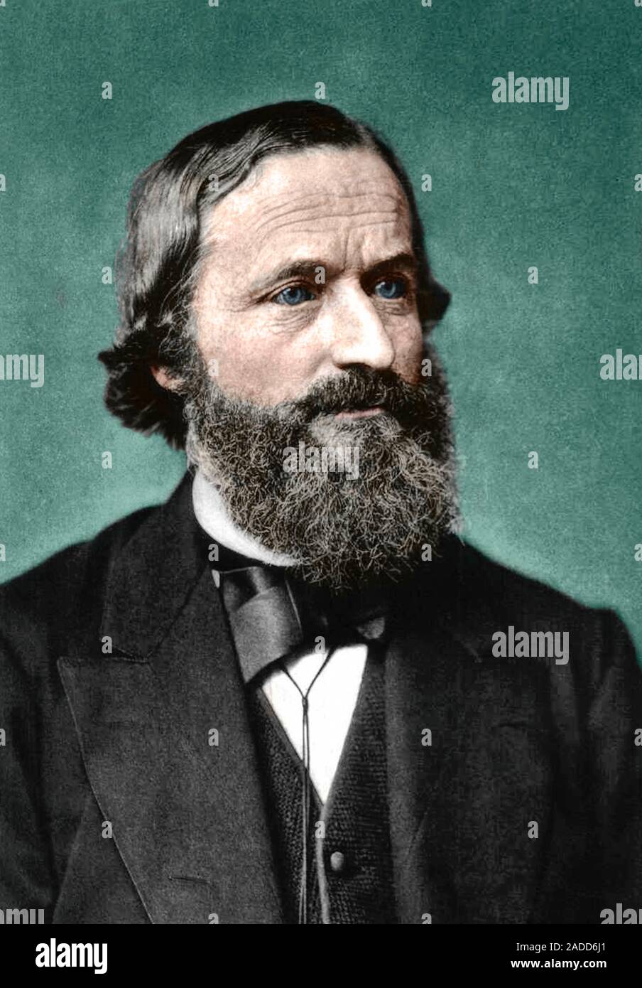 Gustav Robert Kirchhoff (1824-1887), German physicist. While he was ...