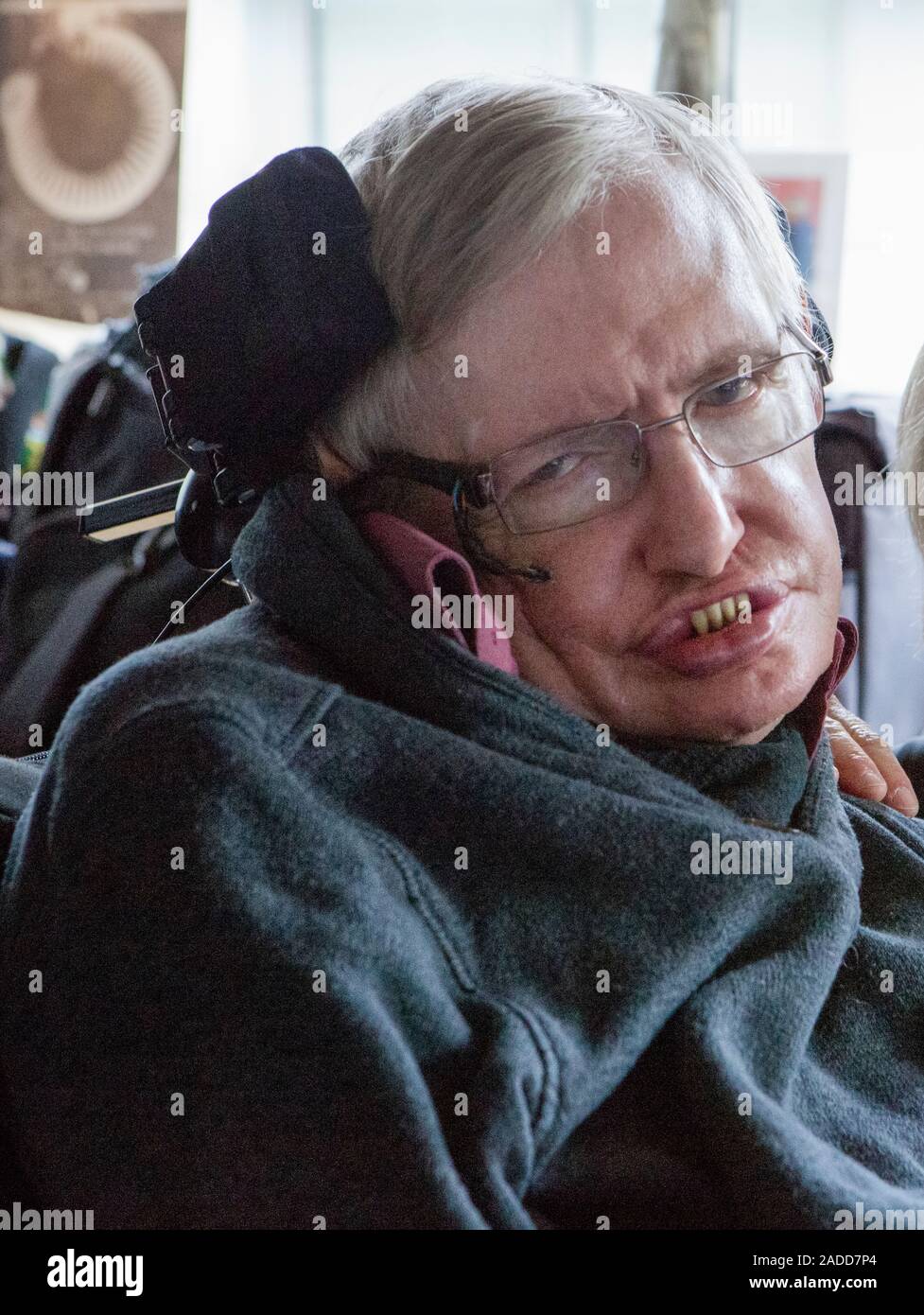 Stephen Hawking (1942-2018), British physicist. Hawking is famous for ...