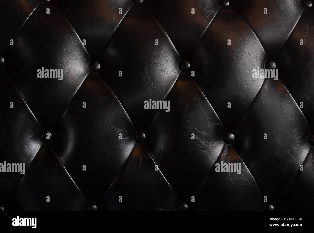 Black leather texture background, vintage and retro Stock Photo - Alamy