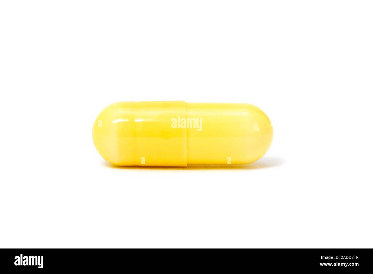 Ixazomib cancer drug capsule. Capsule containing the drug ixazomib ...