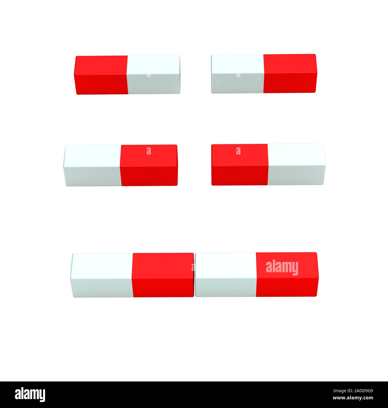 Interaction between magnetic poles. Illustration of bar magnets showing ... Interaction between magnetic poles. Illustration of bar magnets showing ...