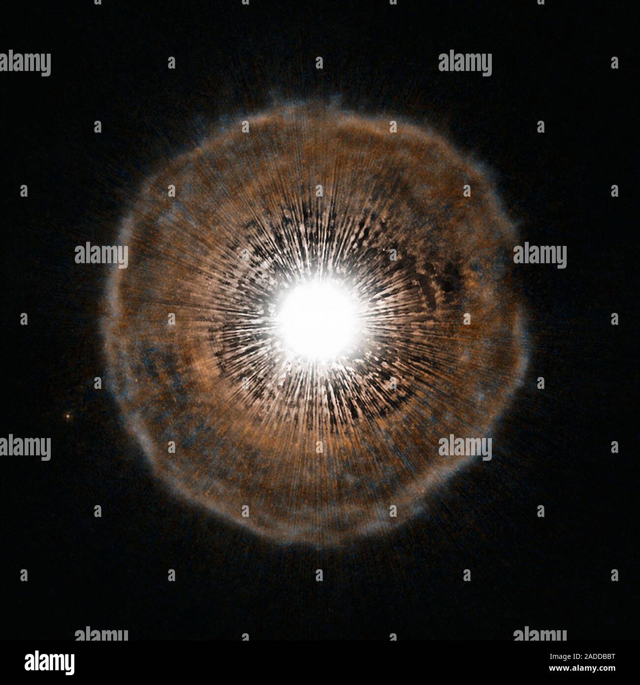 Red giant star ejecting shell of gas. Hubble Space Telescope (HST ...