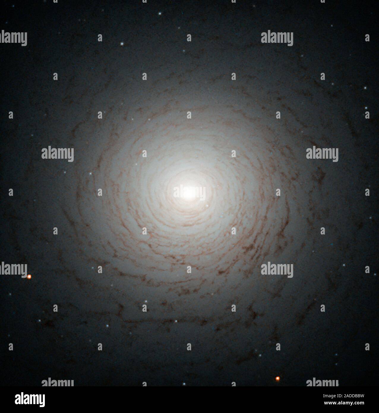 NGC 524 lenticular galaxy. Hubble Space Telescope (HST) combined ...