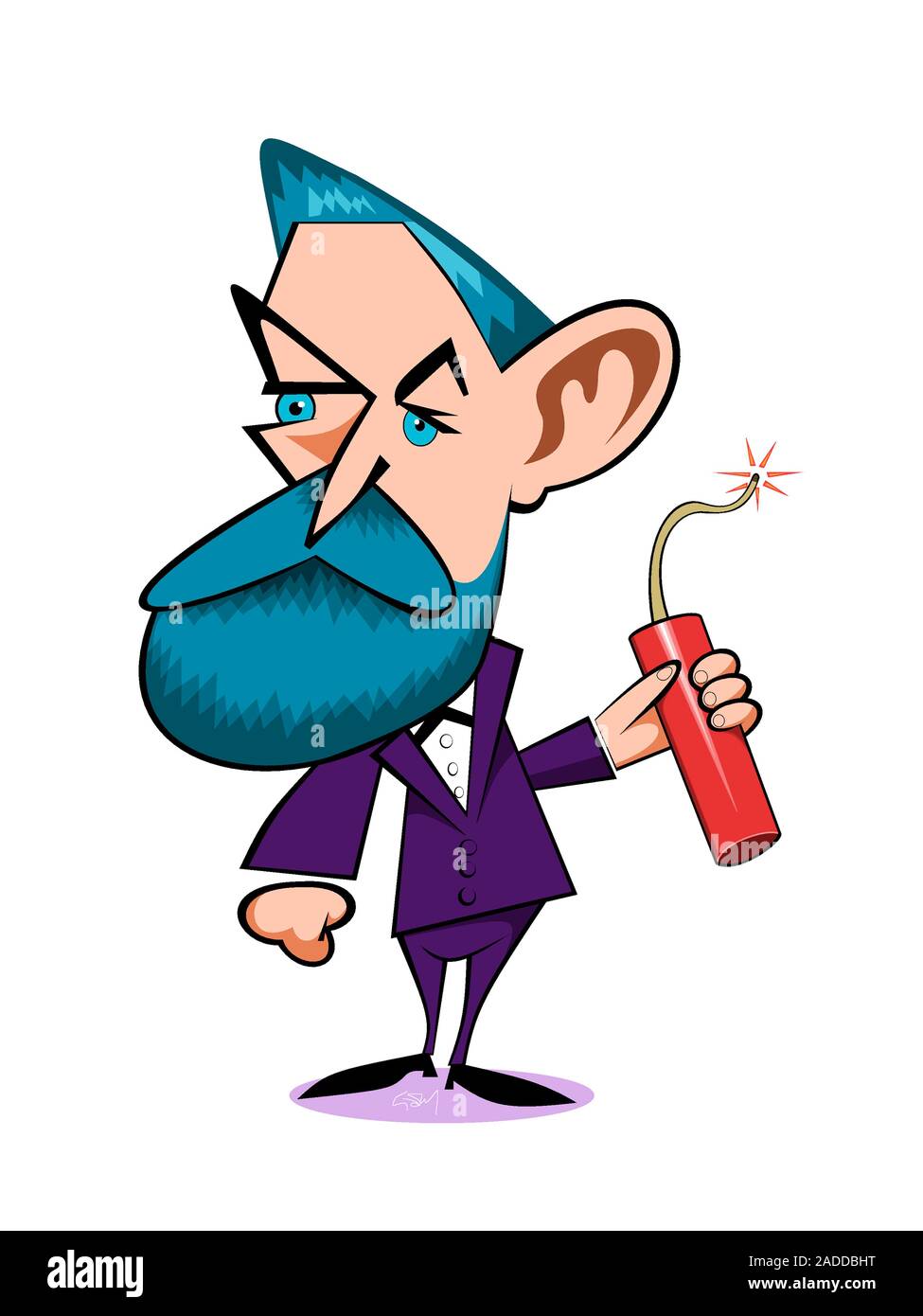 Alfred Nobel Holding Dynamite