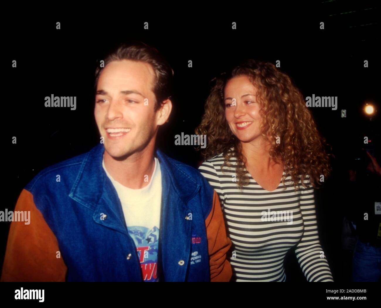 San Diego, California, USA 25th March 1995 Actor Luke Perry and wife ...