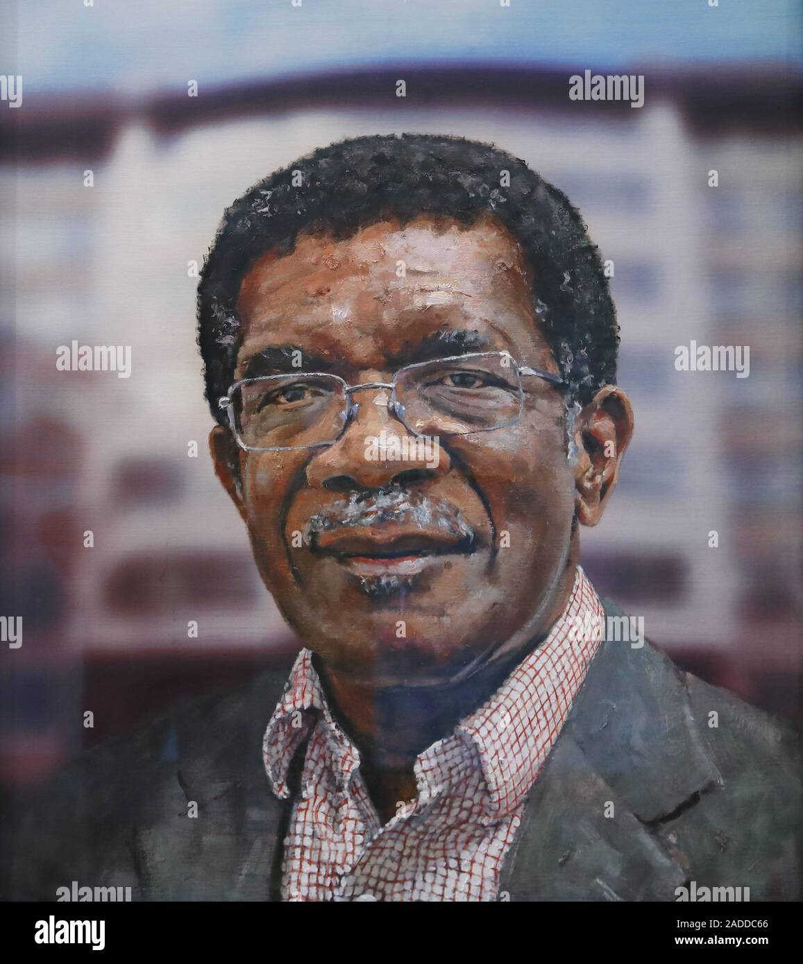 Portrait of Sir Bill Morris by John Keane at the National Portrait ...