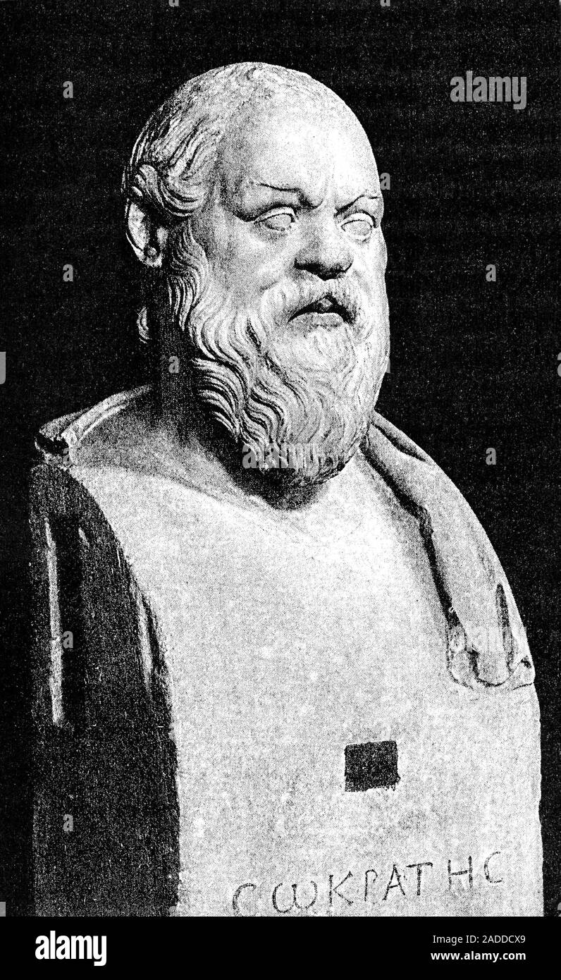 Socrates (c.470-399 BC), Ancient Greek philosopher. Socrates is one of ...