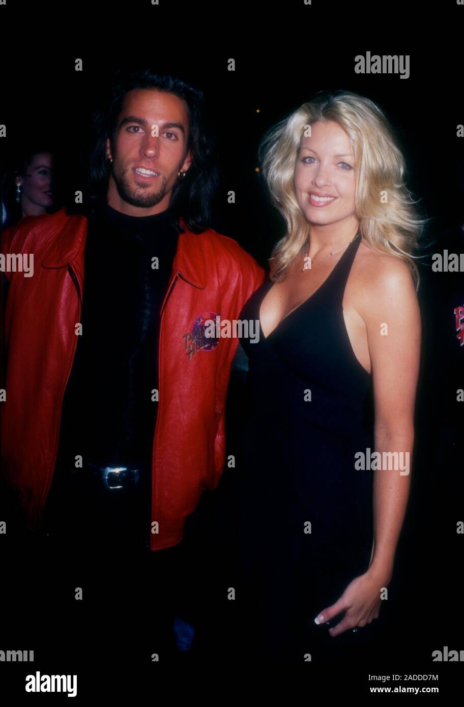 San Diego, California, USA 25th March 1995 Actor Dan Cortese and wife ...
