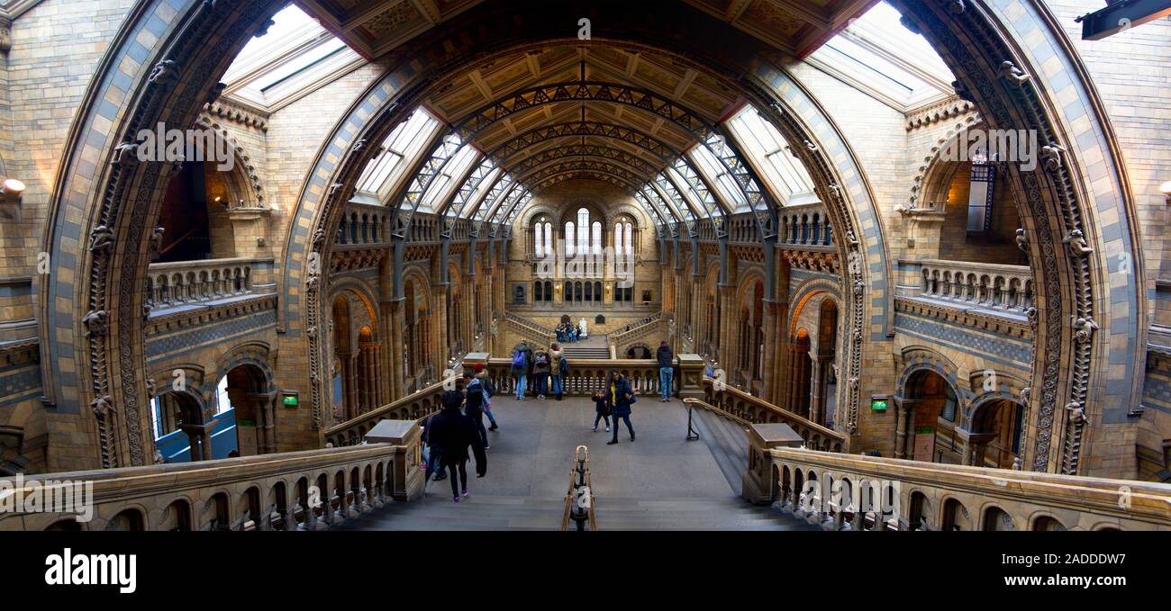 A multi-frame, high-resolution panorama of Hintze Hall, the main ...