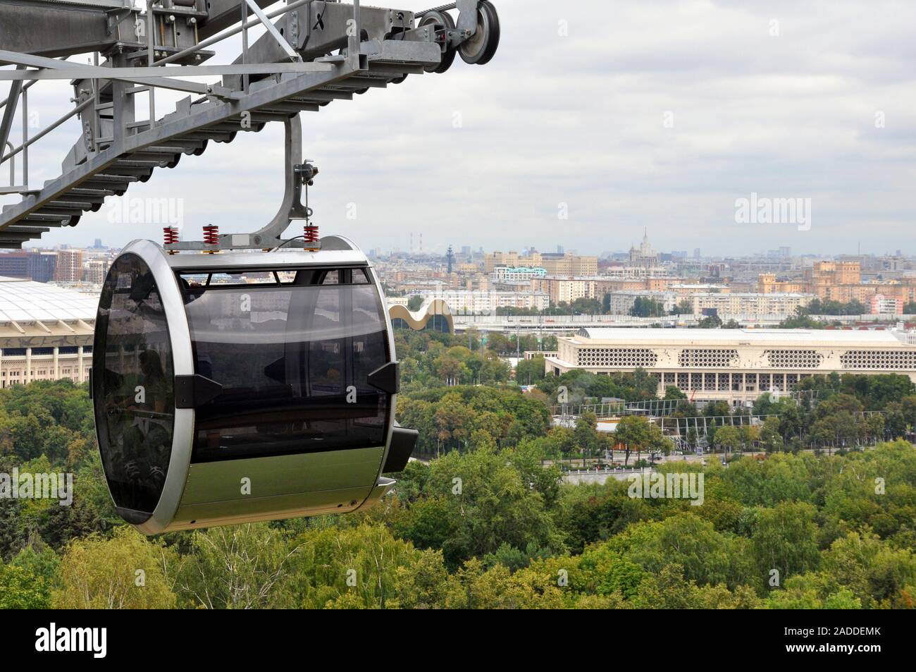 Moscow cable car hi-res stock photography and images - Alamy