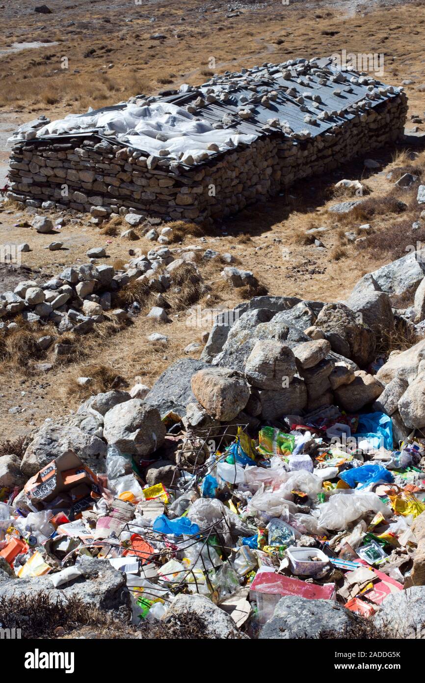 Himalayas rubbish hi-res stock photography and images - Alamy
