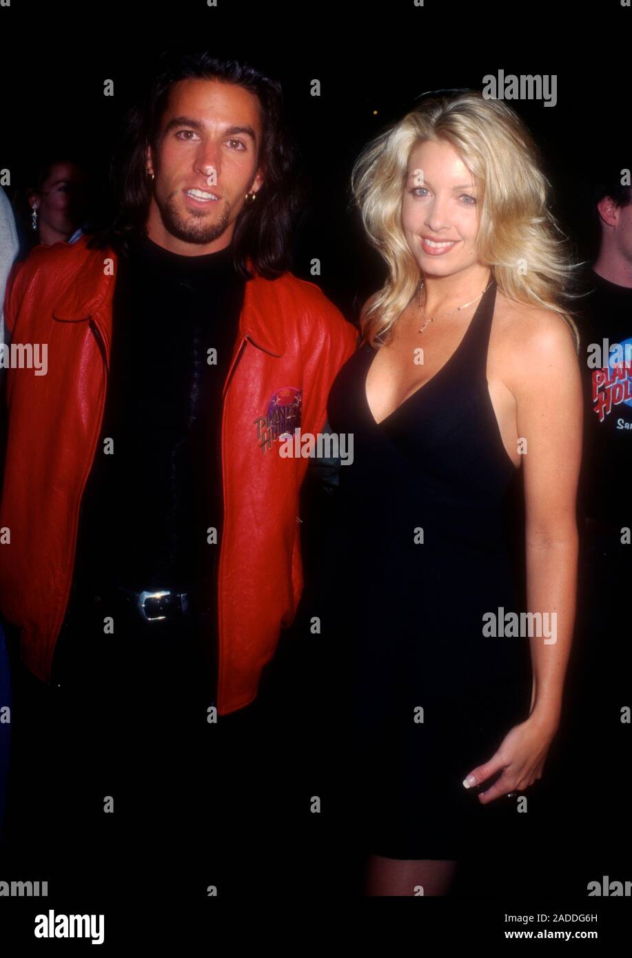 San Diego, California, USA 25th March 1995 Actor Dan Cortese and wife ...