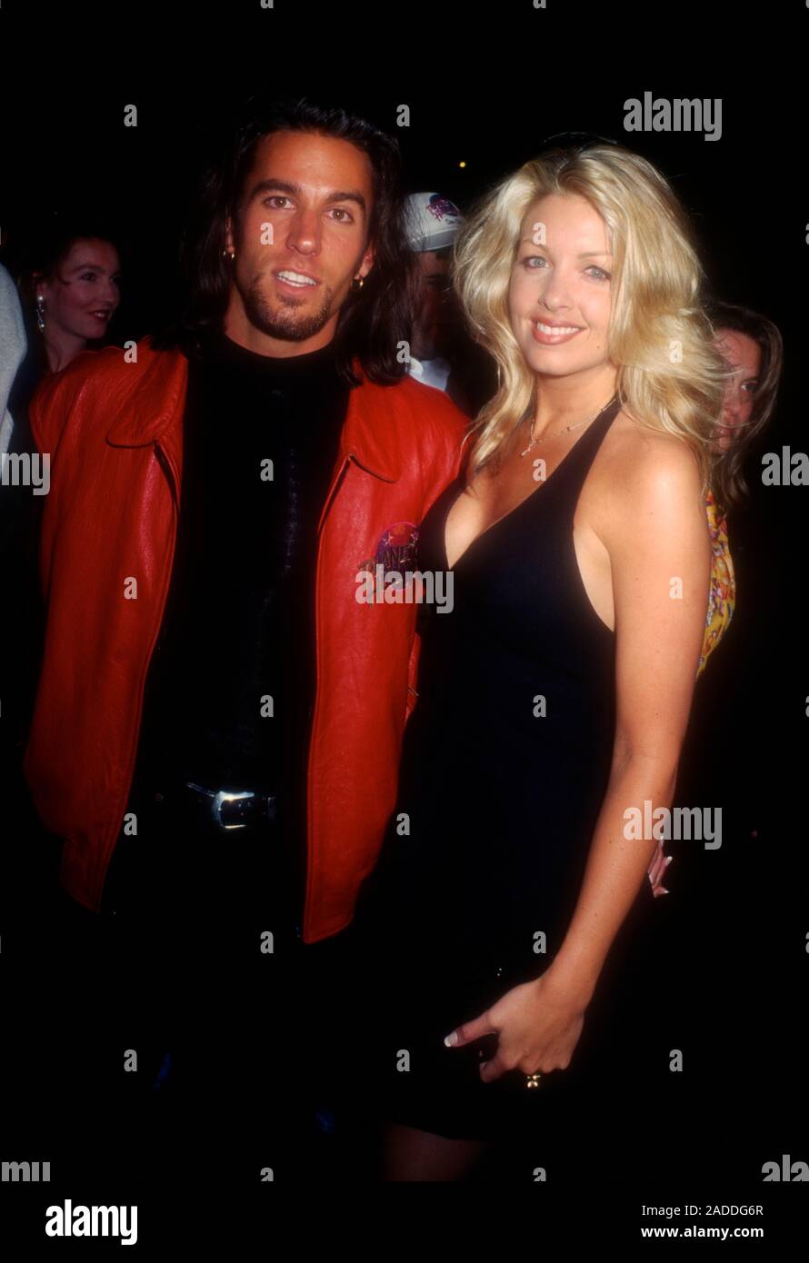 San Diego, California, USA 25th March 1995 Actor Dan Cortese and wife ...