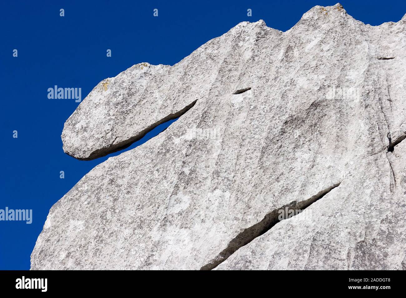 Barren rocks on Bijele stijene mountains in Croatia Stock Photo - Alamy