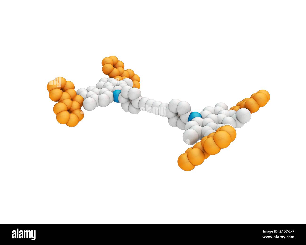Molecular model of a molecular car, a type of molecular machine. The ...