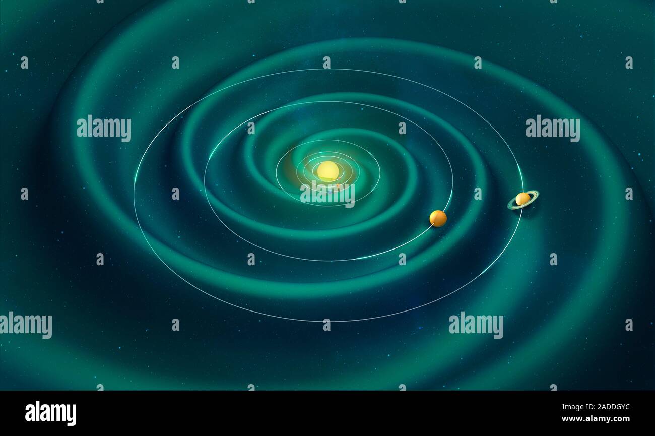 Heliospheric current sheet, illustration. The heliosphere is the area ...