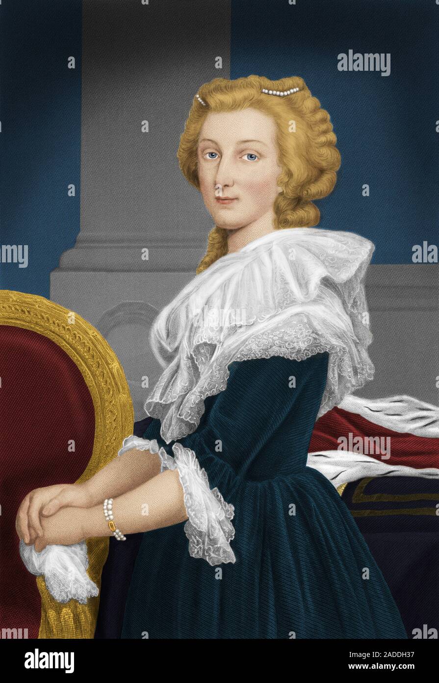 Marie Antoinette (1755-1793), Queen of France. Born Maria Antonia ...