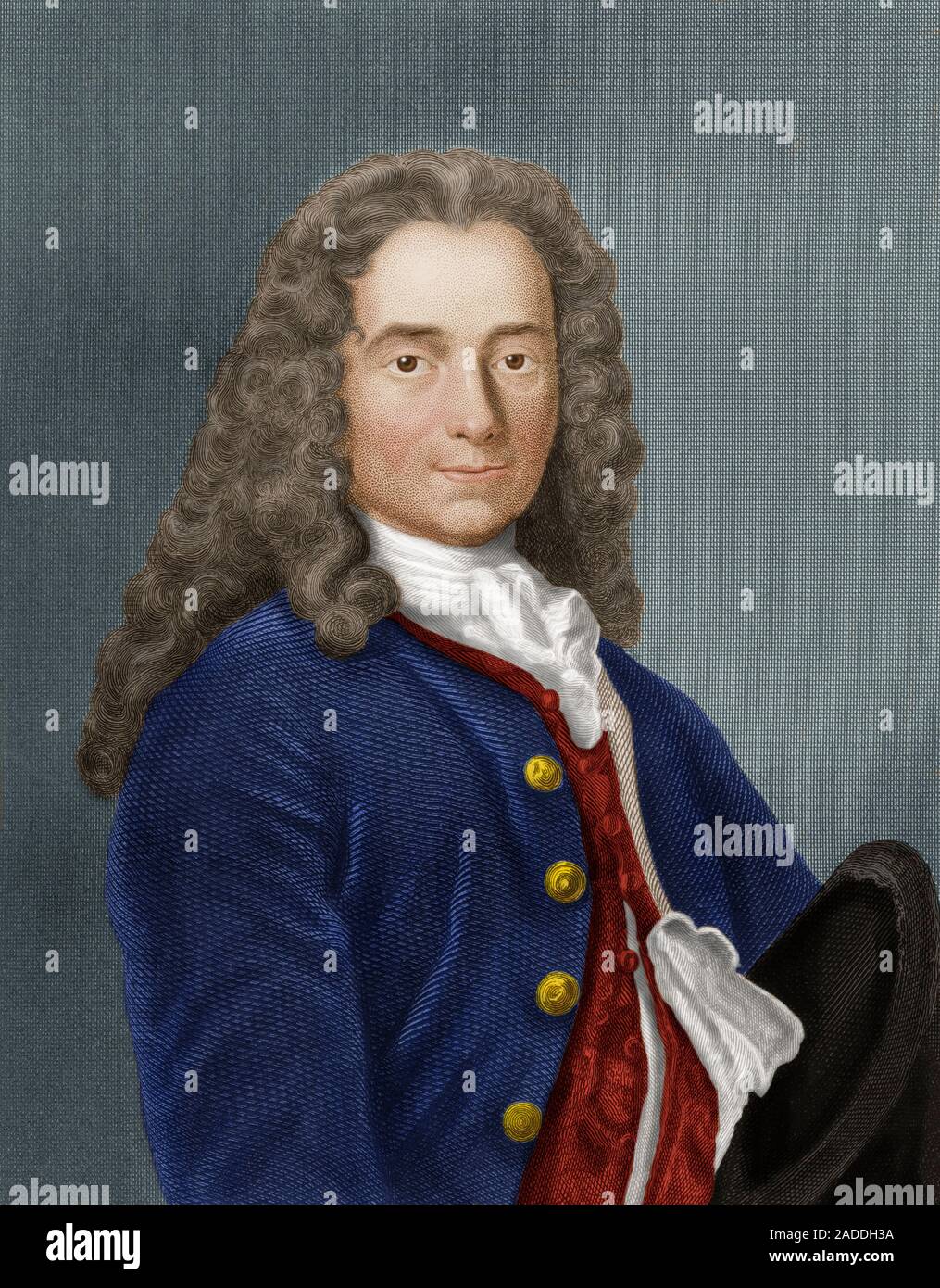 Francois-Marie Arouet (1694-1778), French Enlightenment writer and ...