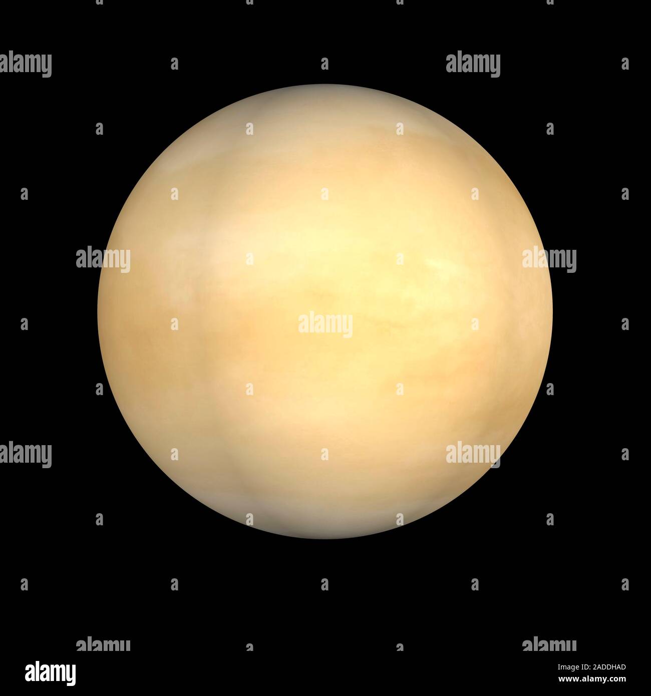 Venus, illustration. Venus, the second planet from the Sun, is a rocky ...