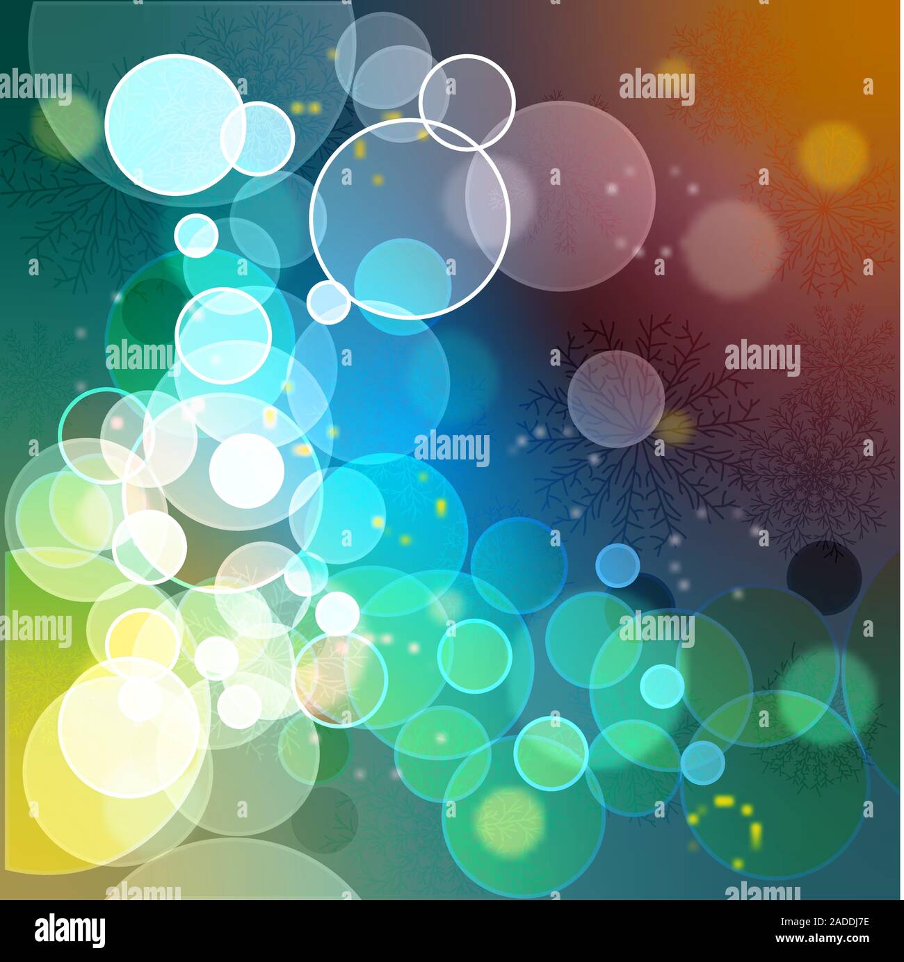 The background bokeh in beautiful style on light background. Glowing ...