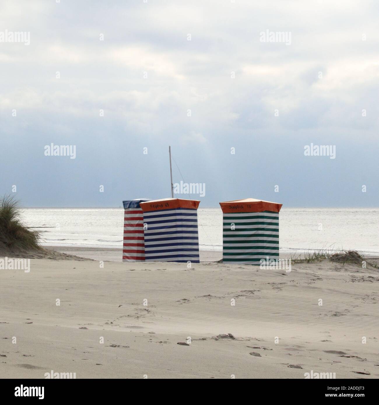 Insel Borkum Karte