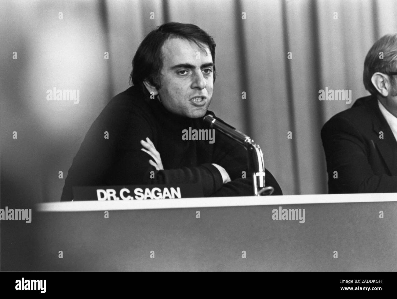 Carl Edward Sagan (1934-1996), US astronomer and astrochemist. Sagan ...