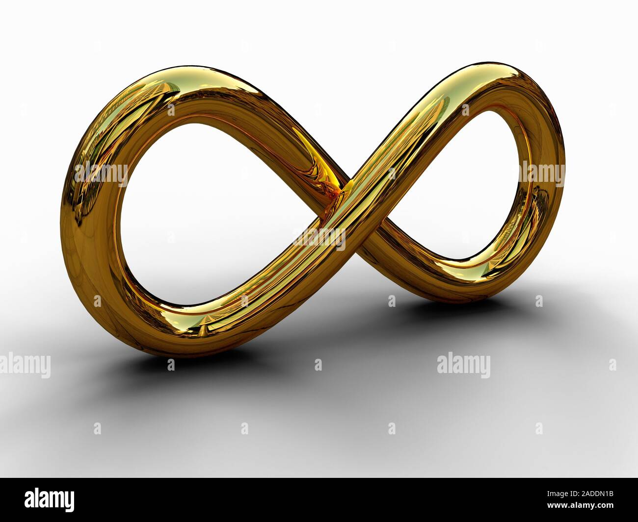 Infinity symbol, illustration. The infinity symbol is a mathematical ...