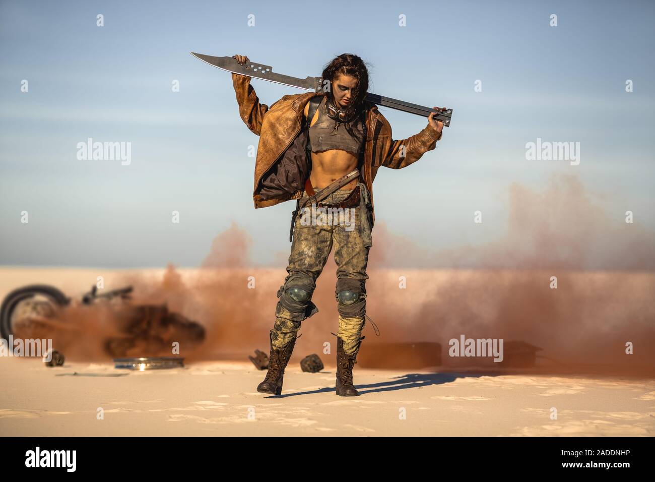 Post apocalyptic girl hi-res stock photography and images - Alamy