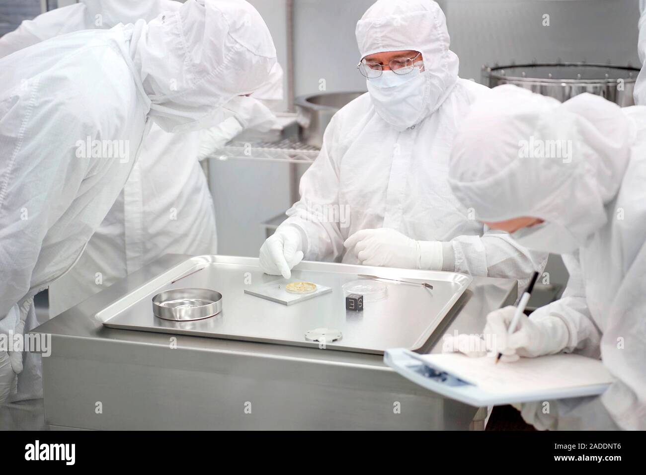 Genesis spacecraft solar wind particles analysis. Genesis was launched ...