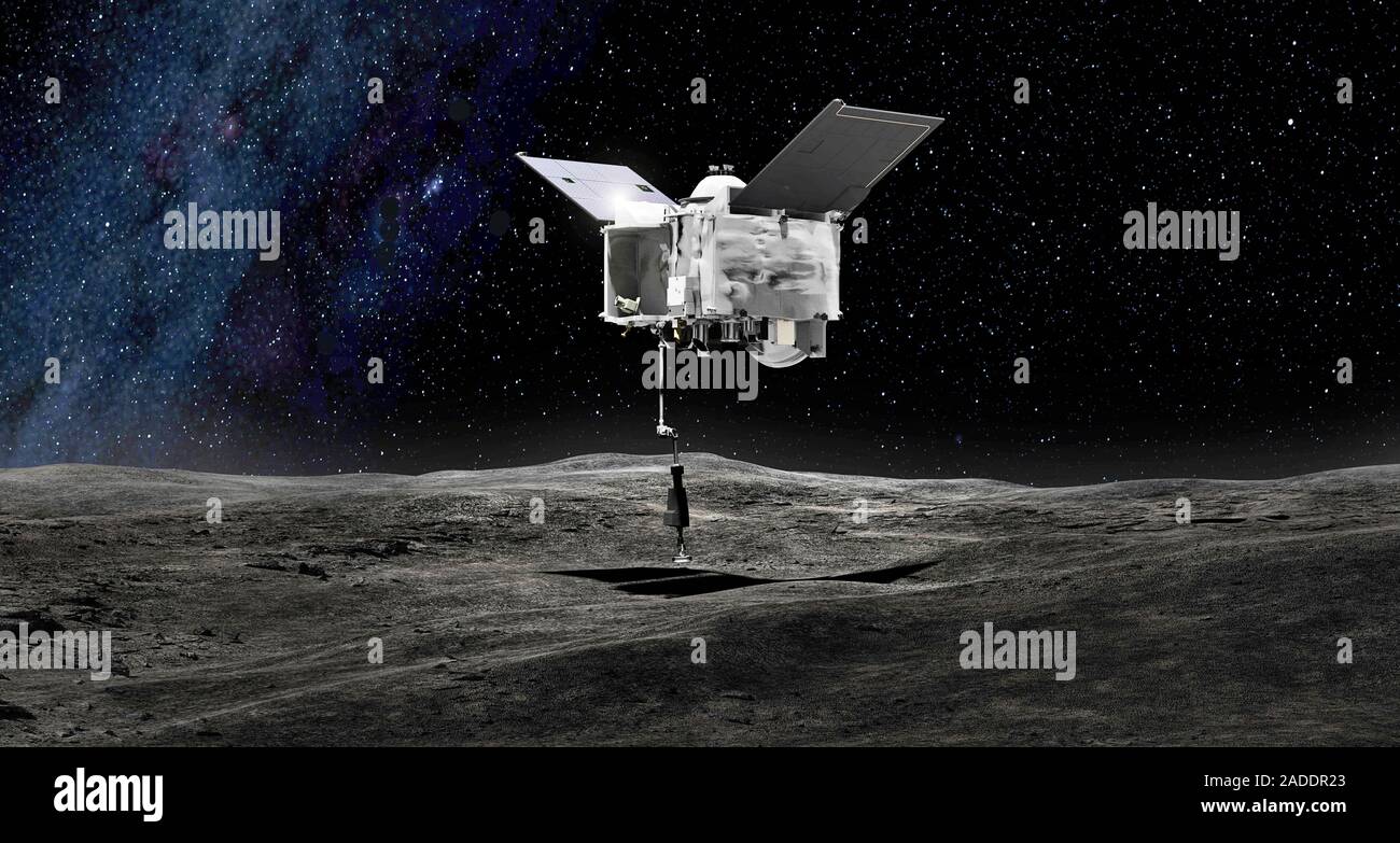 OSIRIS-REx asteroid mission. Illustration of the Origins Spectral ...