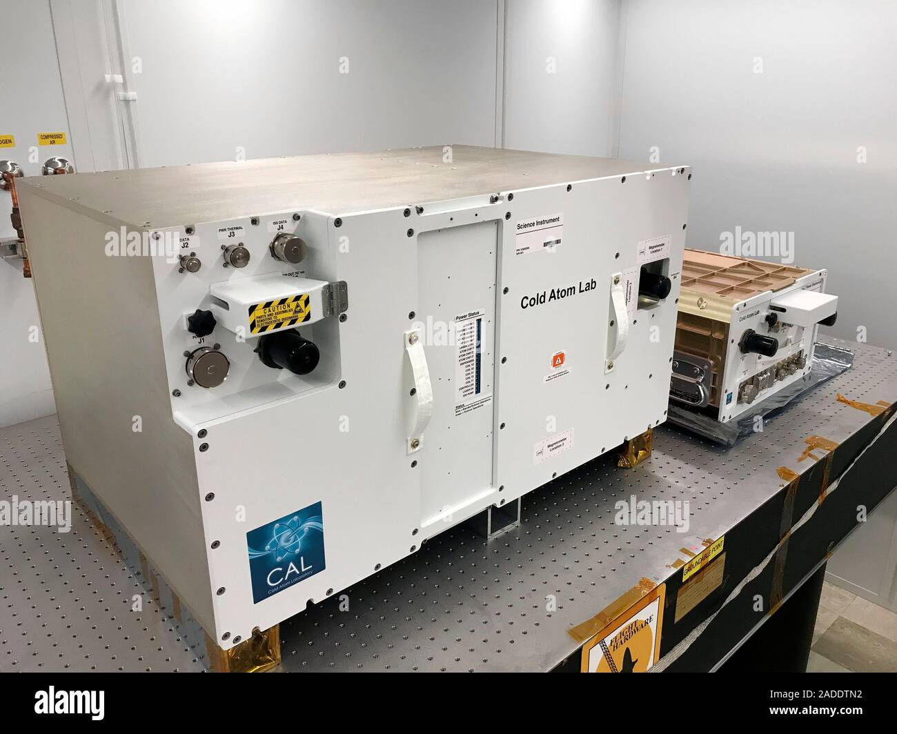 Cold Atom Laboratory (CAL) experiment before launch. NASA's CAL mission ...