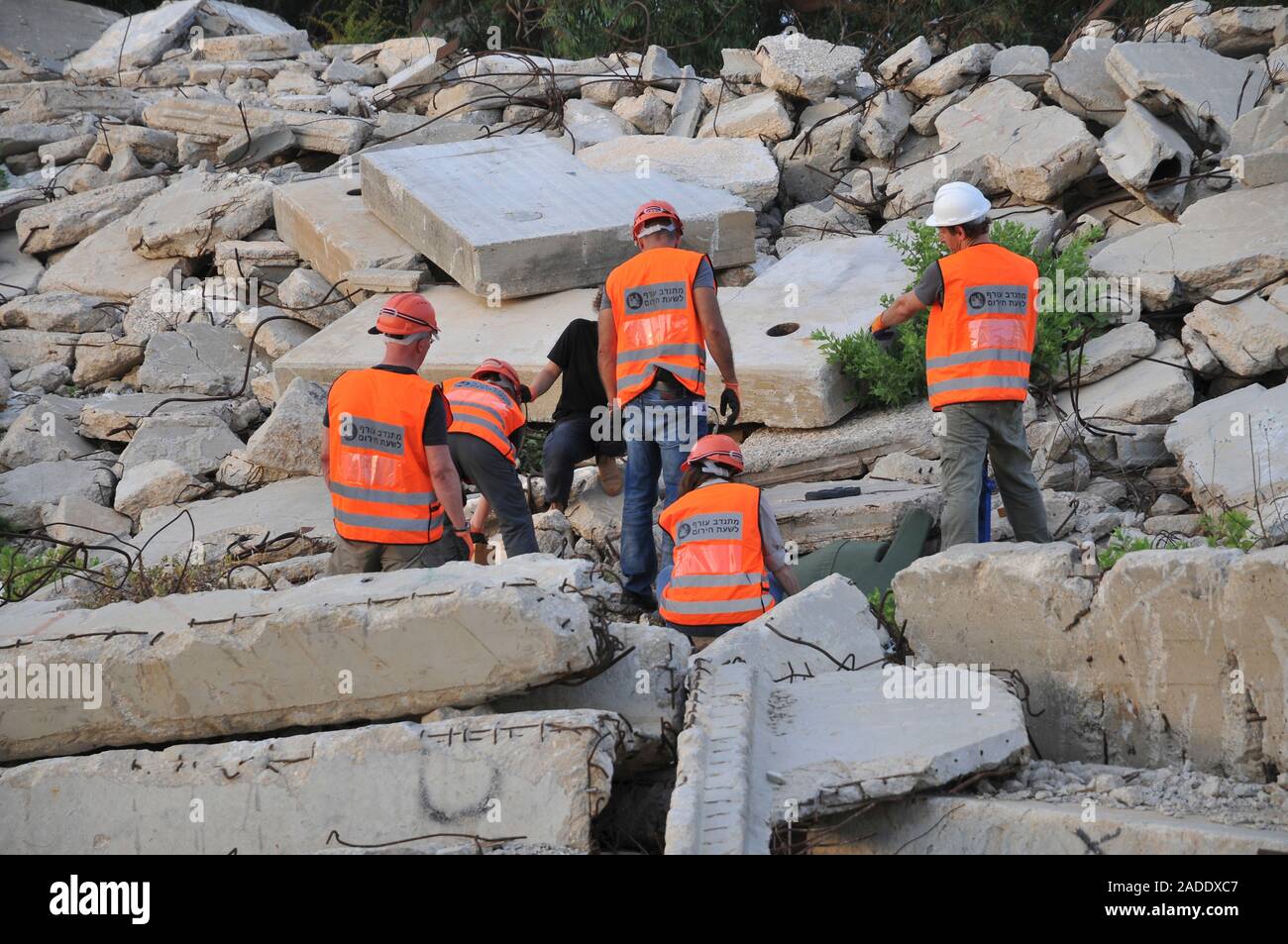 Israeli Home Front Command earthquake, bomb and disaster rescue ...