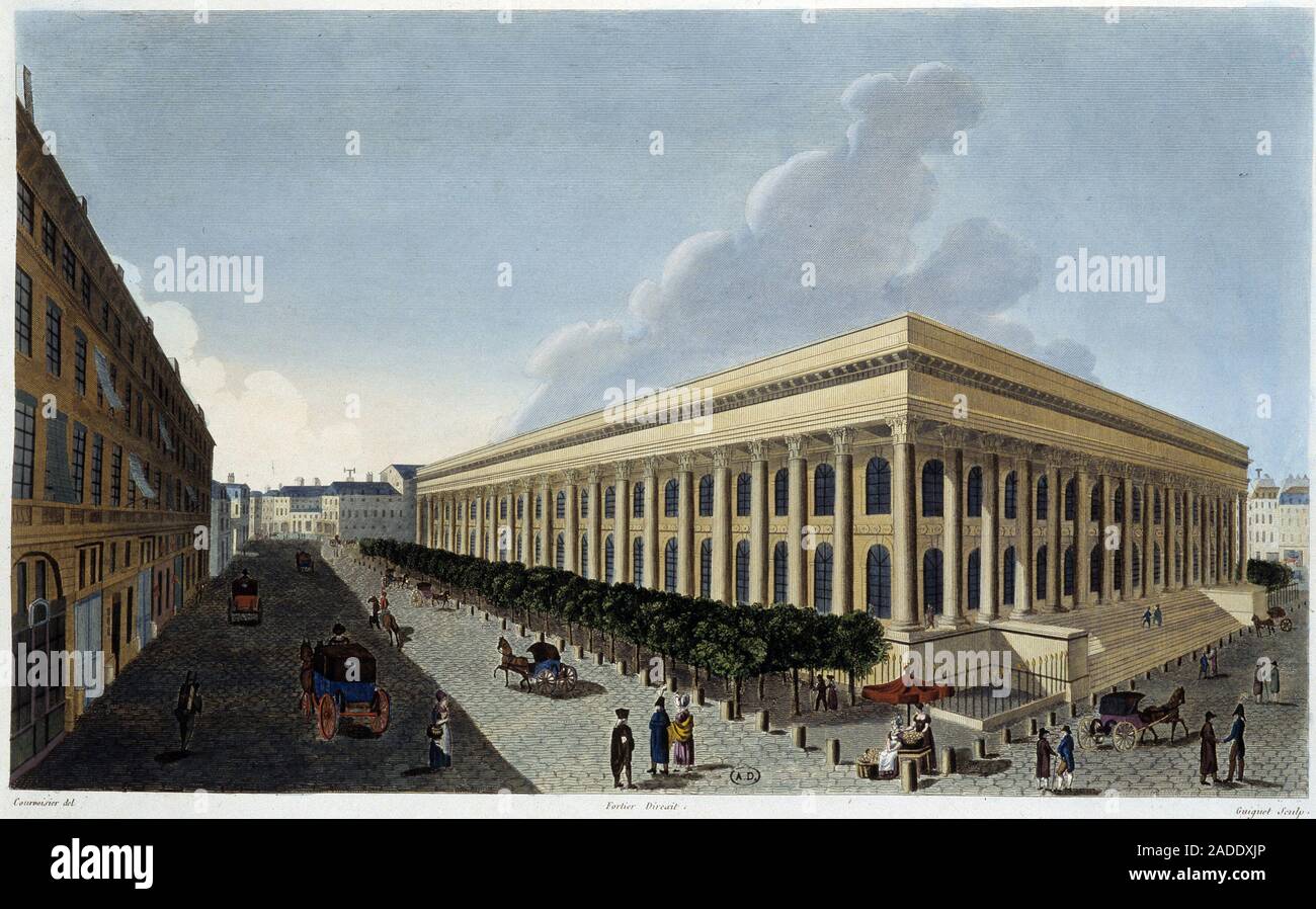 Paris stock exchange 19th century hi-res stock photography and images ...